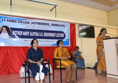 Mother Mary Aloysia A.C. Fifth Endowment Lecture