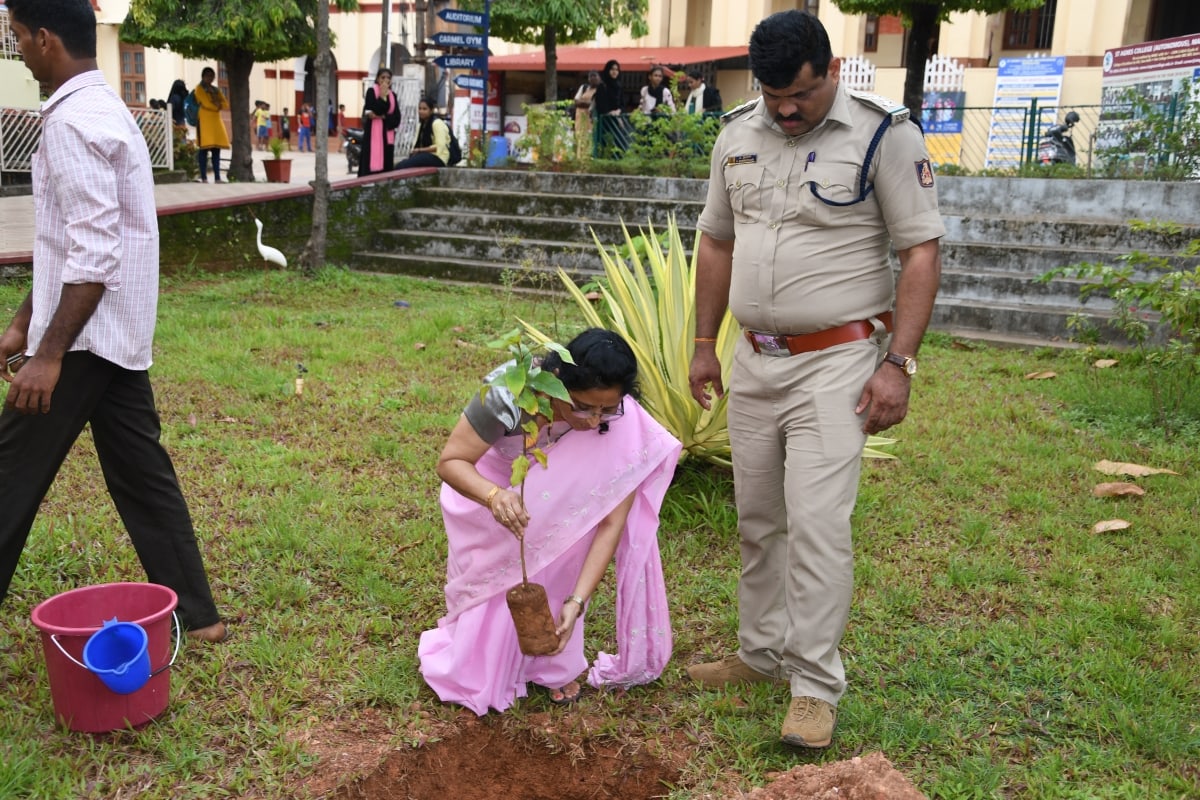 Vanamahotsava Celebrations - St. Agnes College