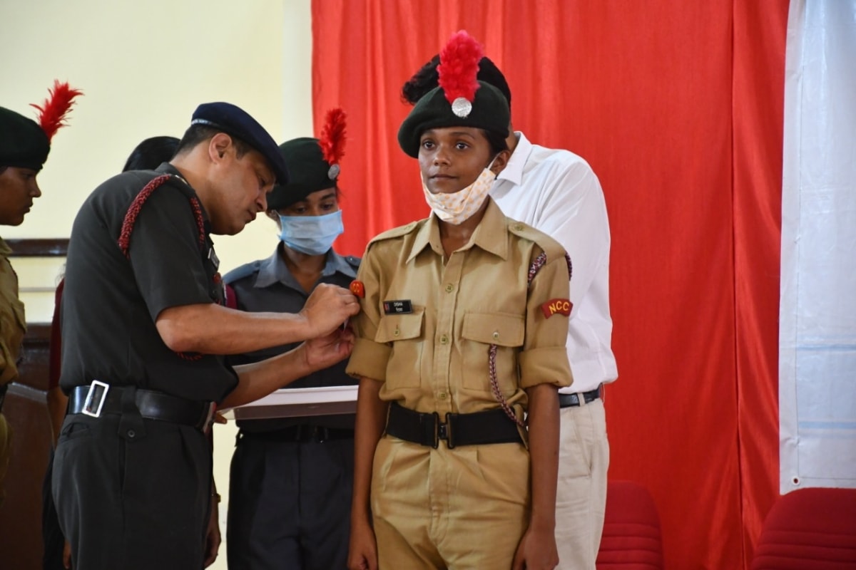 NCC Rank Ceremony - St. Agnes College (Autonomous), Mangaluru NCC Rank Ceremony - St. Agnes College (Autonomous), Mangaluru