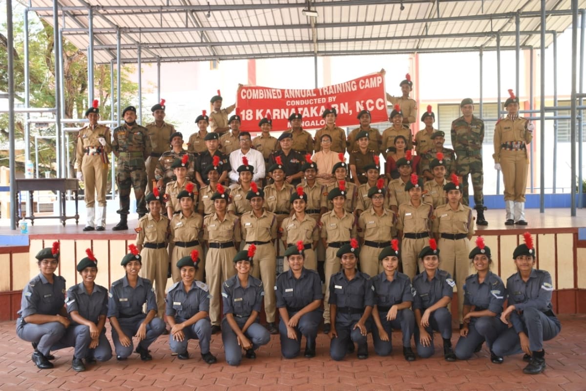 NCC Rank Ceremony - St. Agnes College (Autonomous), Mangaluru NCC Rank Ceremony - St. Agnes College (Autonomous), Mangaluru