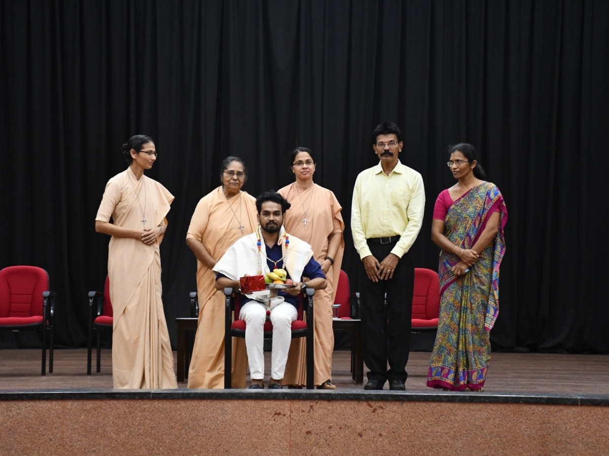 Felicitation Programme Joyal K Scaria - St. Agnes College (Autonomous ...