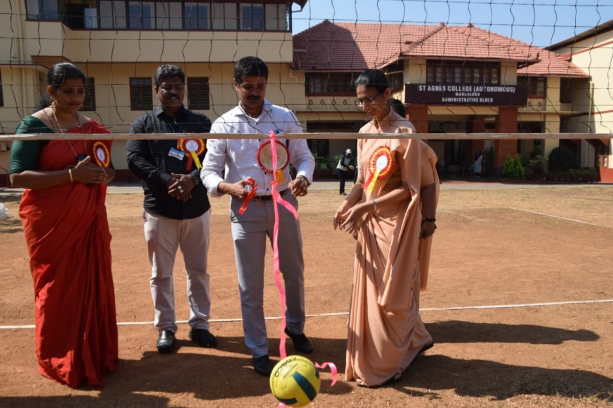 Throwball Tournament for Women - St. Agnes College (Autonomous), Mangaluru