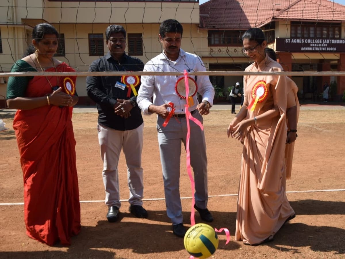 Throwball Tournament for Women - St. Agnes College (Autonomous), Mangaluru