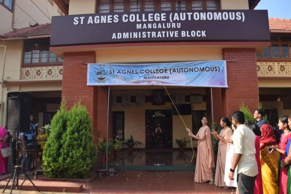 Logo Launch of Agnofest 2023 - St. Agnes College (Autonomous), Mangaluru