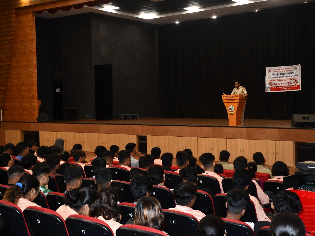 Anti-Drug Awareness Campaign – St. Agnes College (Autonomous), Mangaluru