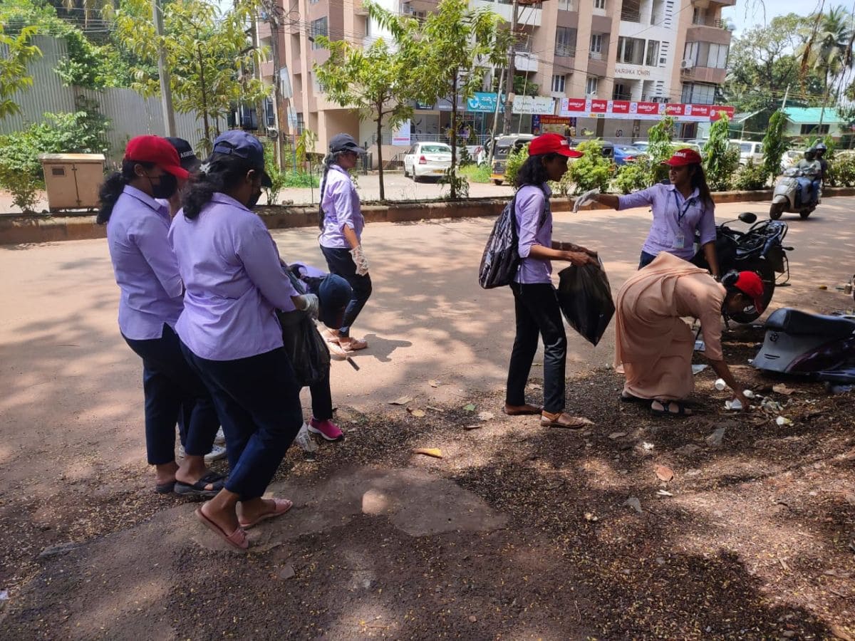 Agnes towards community-cleanliness campaign - St. Agnes College ...