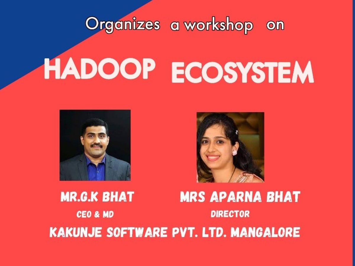 Workshop on “Hadoop Ecosystem” - St. Agnes College (Autonomous), Mangaluru