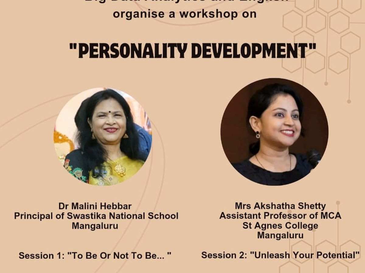 Workshop on "Personality Development" - St. Agnes College (Autonomous ...
