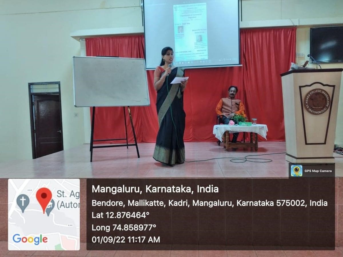 Workshop on "Write in the Right Way" - St. Agnes College (Autonomous ...