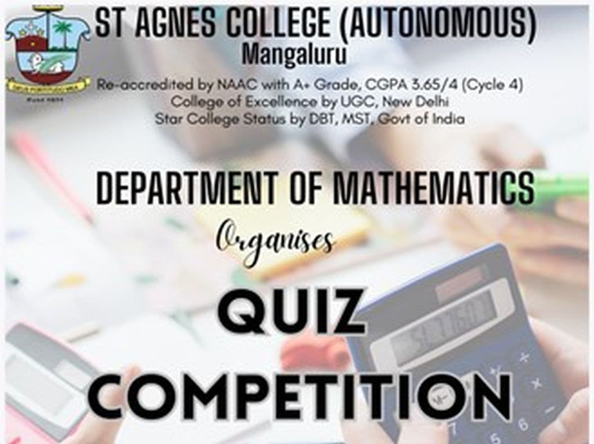 Quiz Competition - St. Agnes College (Autonomous), Mangaluru