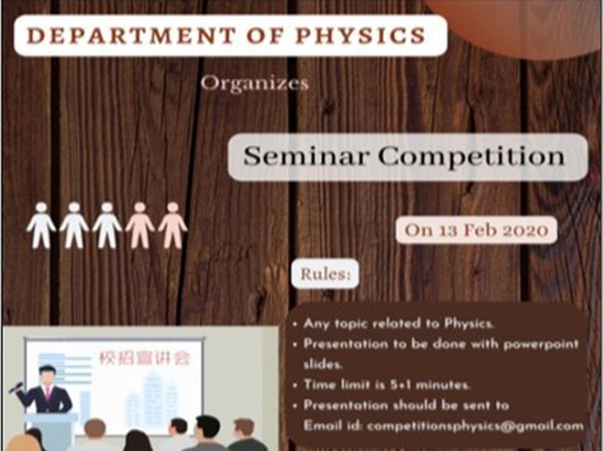 Seminar Competition - St. Agnes College (Autonomous), Mangaluru