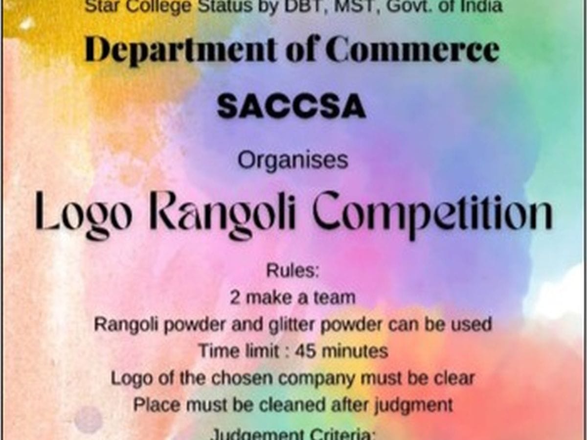 Logo Rangoli - St. Agnes College (Autonomous), Mangaluru