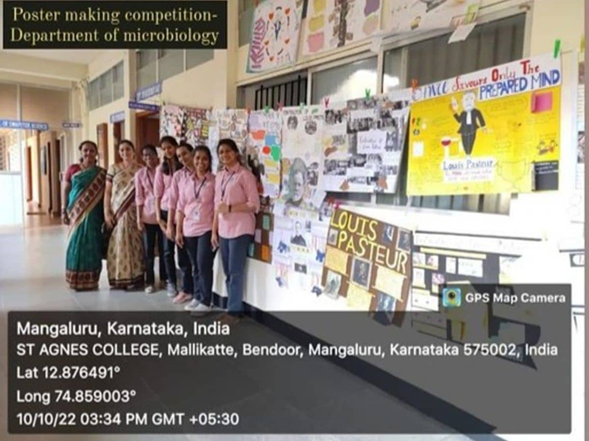 Poster making on “Contributions of Louis Pasteur” - St. Agnes College ...