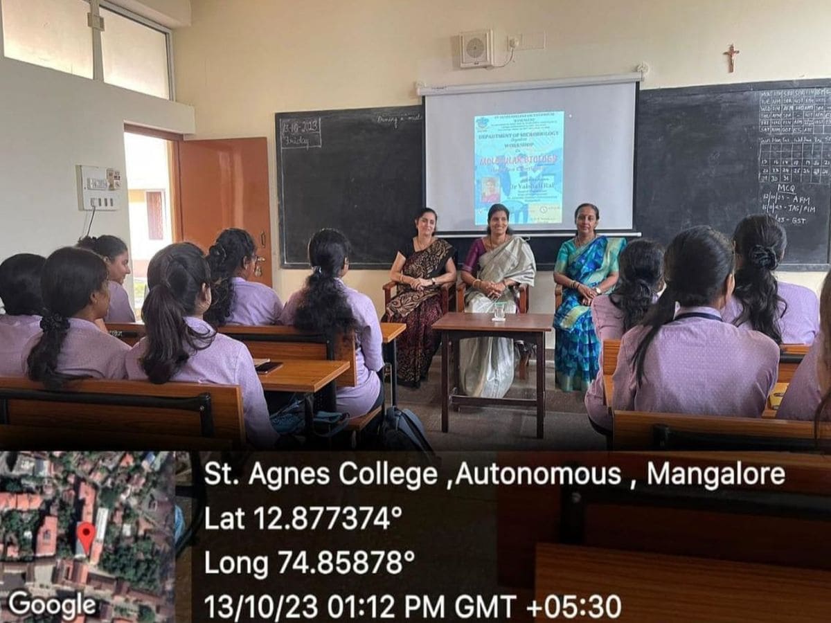 Workshop on ‘Molecular Biology’ - St. Agnes College (Autonomous), Mangaluru
