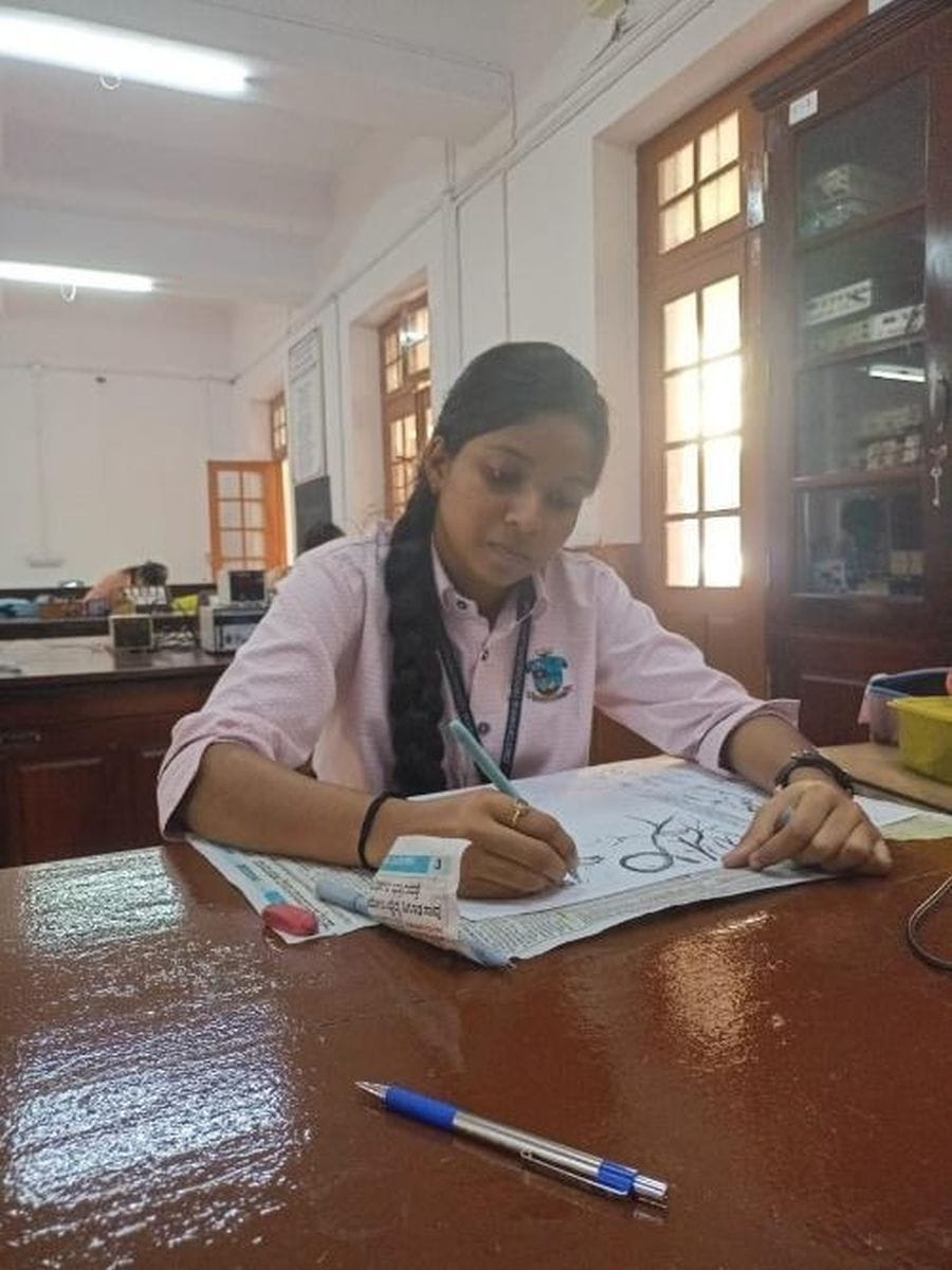 Mathematics Drawing Competition - St. Agnes College (Autonomous), Mangaluru