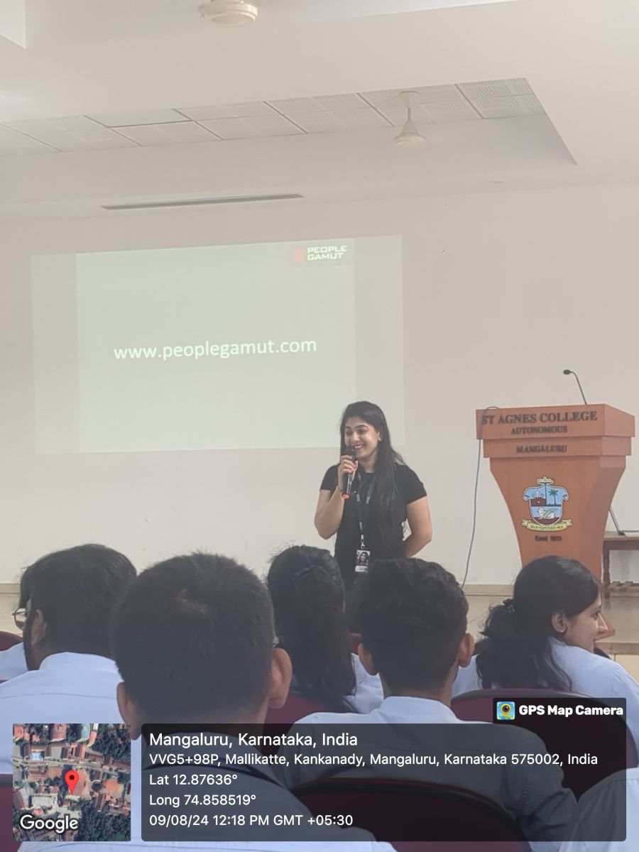 Pre-Placement Session by People Gamut HR Solutions - St. Agnes College ...