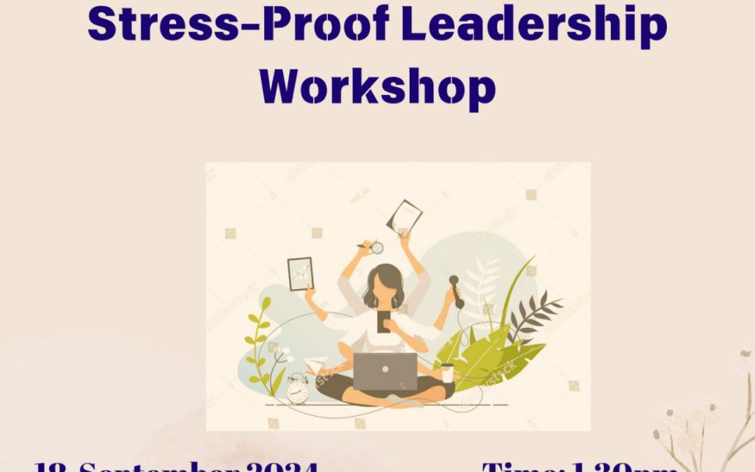 Stress-Proof Leadership Workshop - St. Agnes College (Autonomous ...