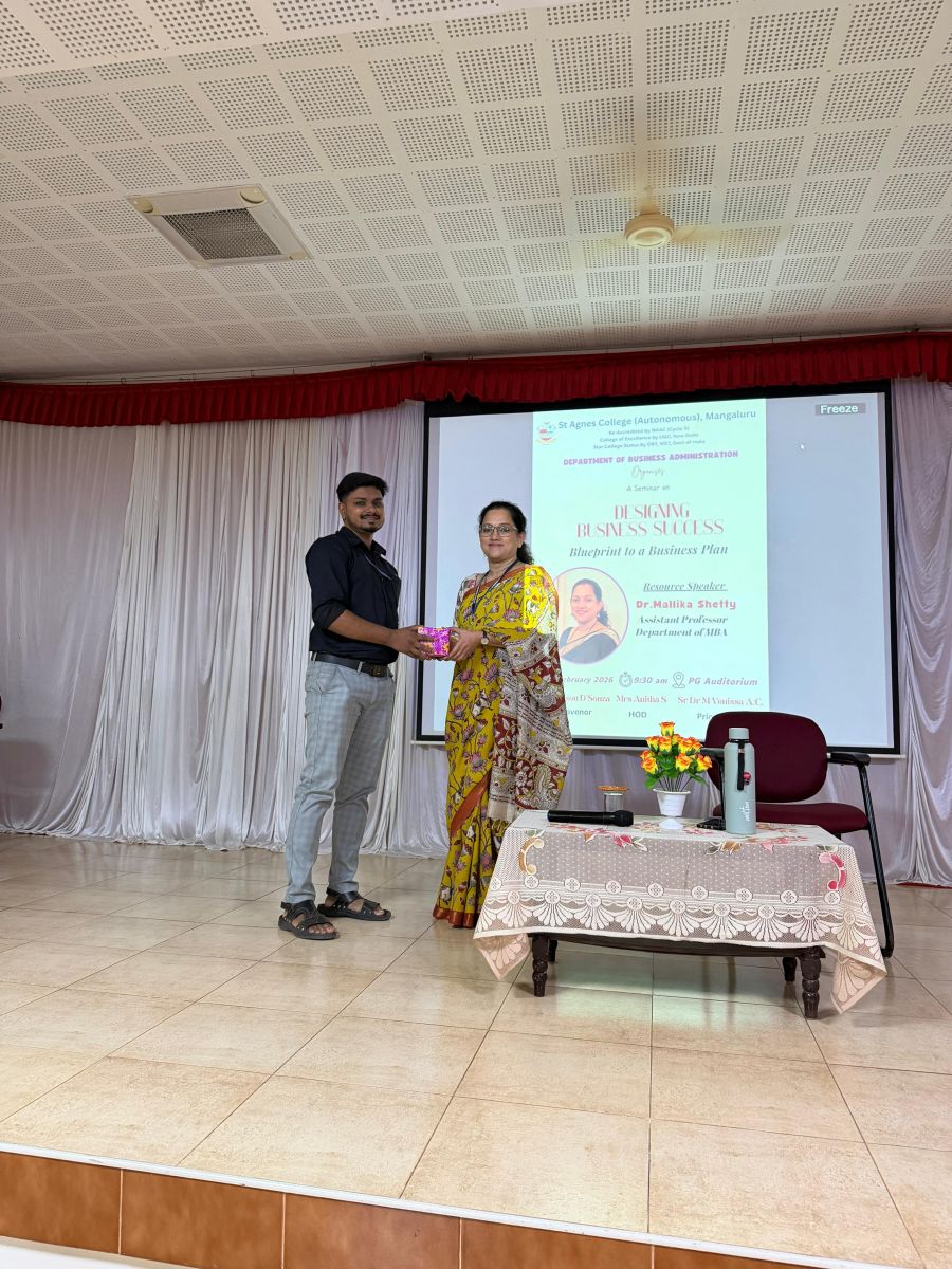 Designing Business Success: Seminar Report – St. Agnes College ...
